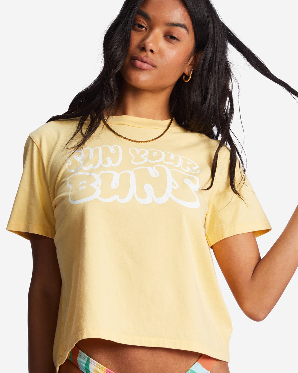 SUN YOUR BUNS TEE - ABJZT01035 – heatwave-242
